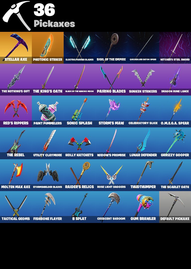 Fortnite OG Account - 29 Skins | Galaxy | Paradigm (Reality-659) | Snap