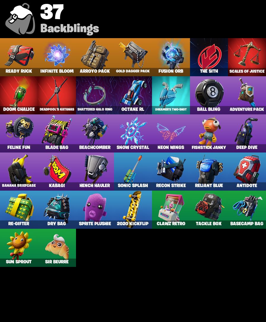 Fortnite OG Account - 22 Skins | Gold Midas | Gold Brutus | Trilogy